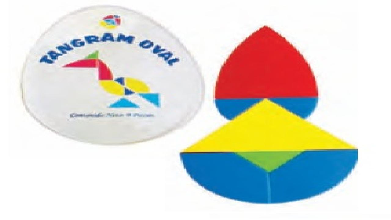 Tangram Oval 10 juegos